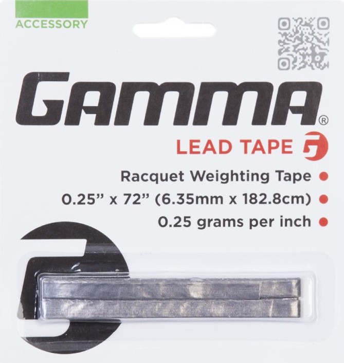 Lead Edging 1/4" Tape by Gamma - Pickleball Essentials