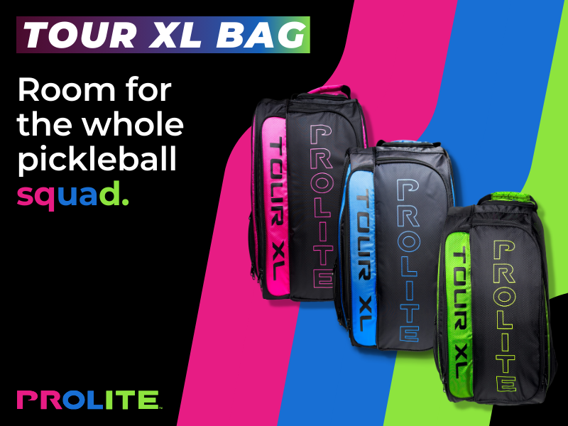 PROLITE Tour XL Pickleball Bag - Pickleball Essentials
