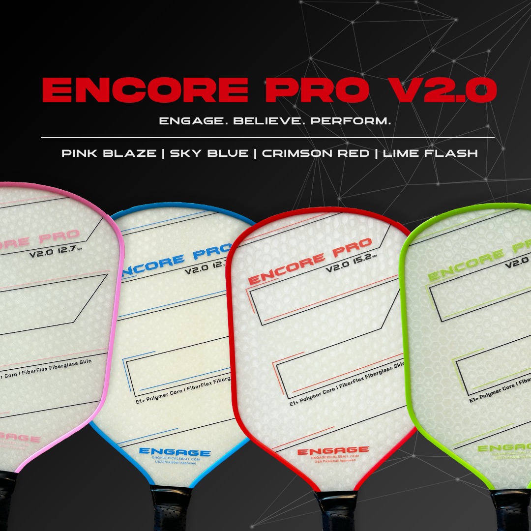 ENGAGE Encore Pro V2 12.7 - Pickleball Paddle - Pickleball Essentials