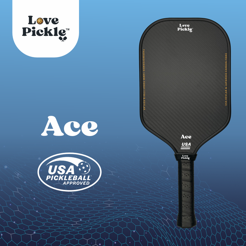 Love Pickle "Ace" Paddle - Pickleball Essentials